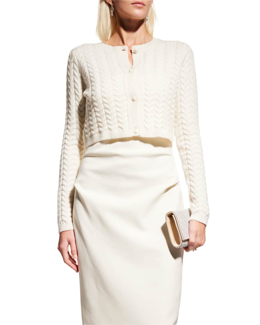 Max Mara Siamese Cashmere Knit Cardigan | Neiman Marcus
