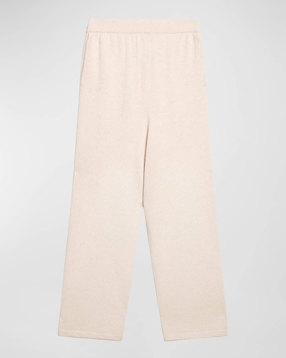 Golden Goose Golden Cashmere-Wool Knit Wide-Leg Jogging Pants | Neiman ...