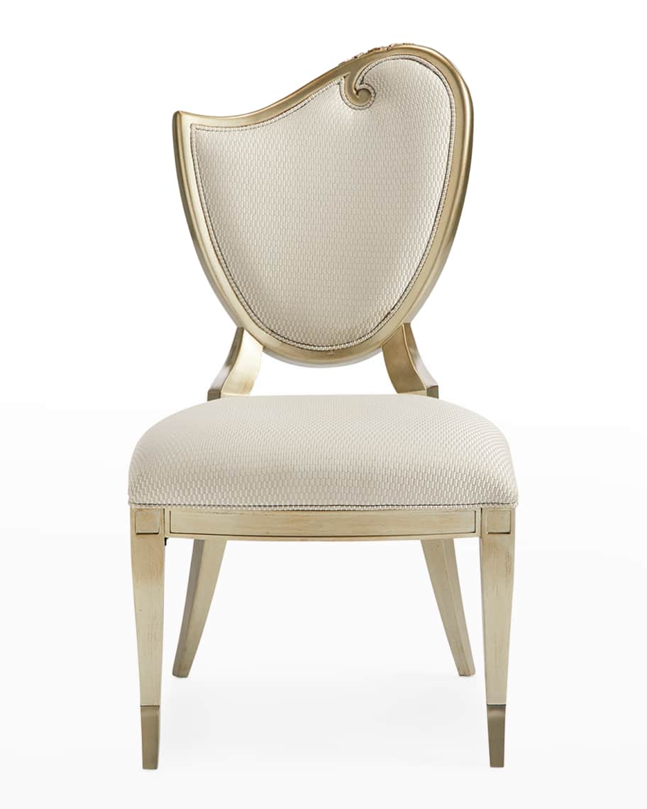Caracole Fontainebleau Left Scroll Dining Side Chairs, Set of 2 ...