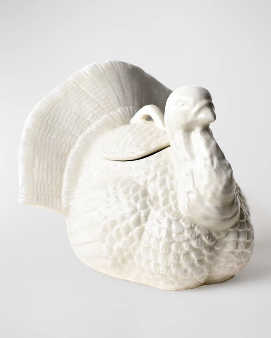 Coton Colors Turkey-Shaped Covered Bowl | Neiman Marcus