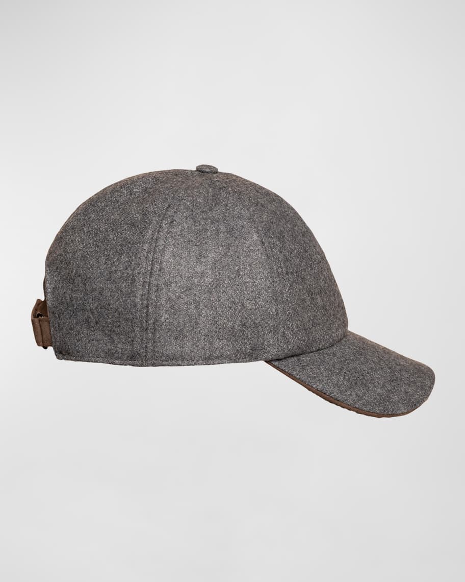 Eton Men's 6-Panel Wool Baseball Cap | Neiman Marcus