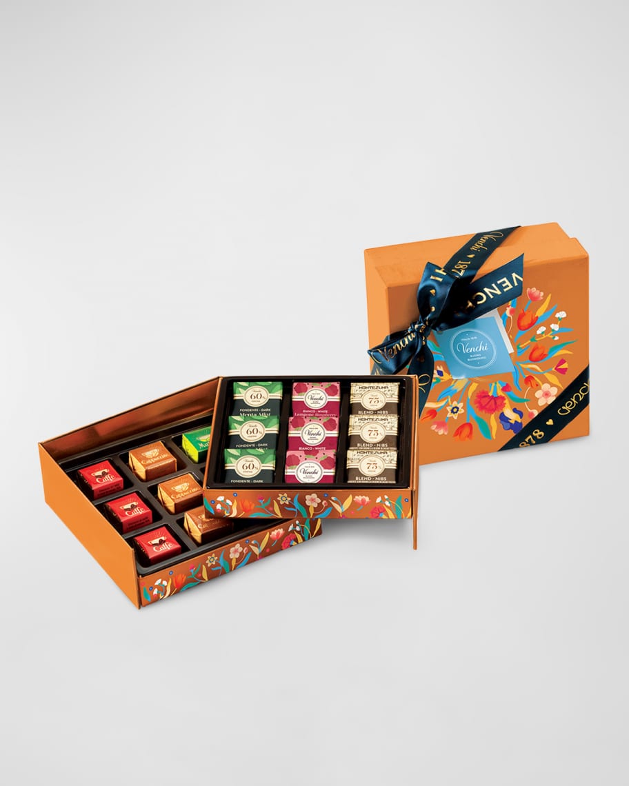Venchi Two Layer Baroque Gift Box of Gluten-Free Chocolates | Neiman Marcus