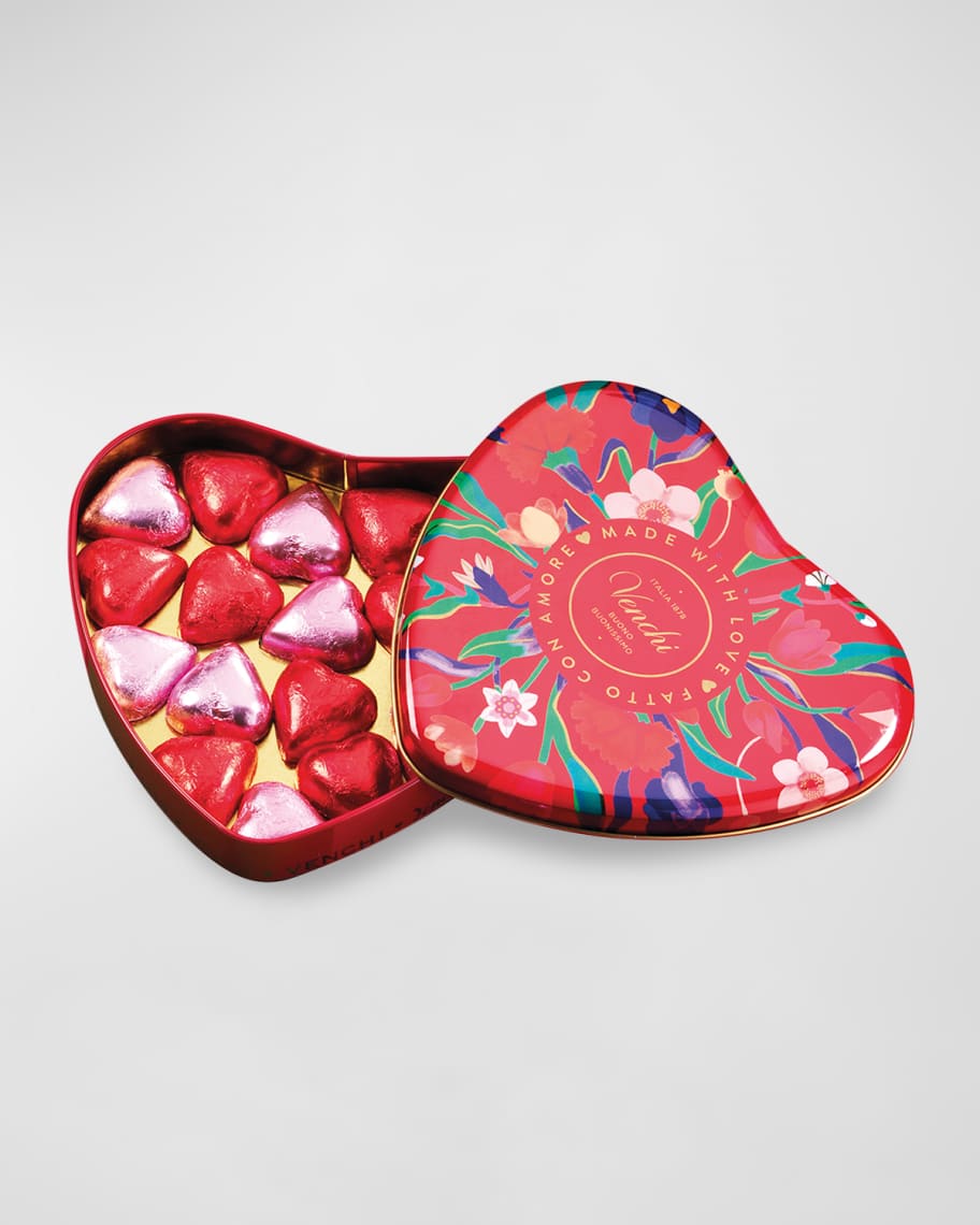 Venchi Large Valentine Heart Tin Box of Gluten-Free Chocolates | Neiman ...