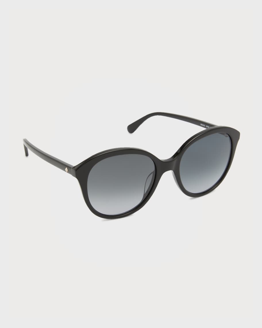 kate spade new york bria round acetate sunglasses | Neiman Marcus