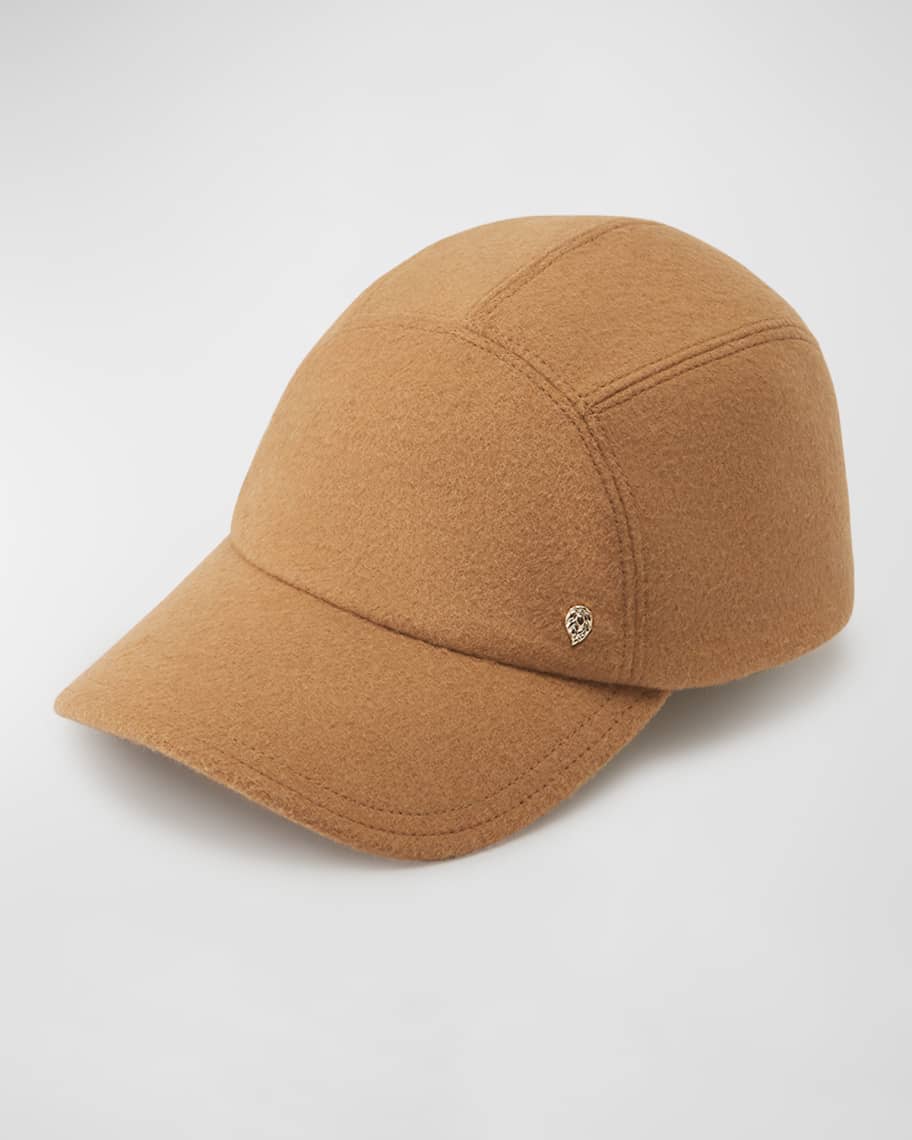 Helen Kaminski Brushed Wool Baseball Cap | Neiman Marcus