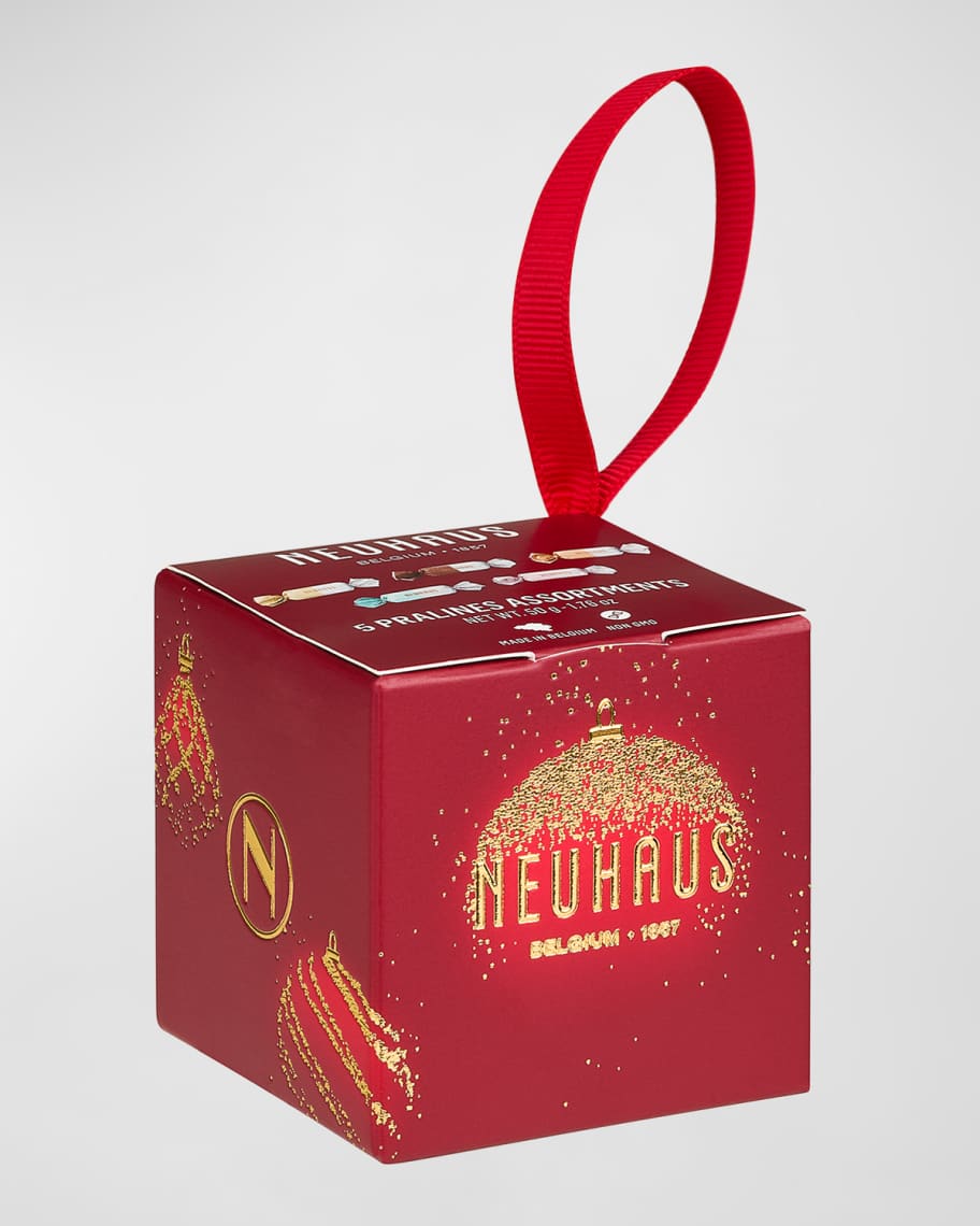 Neuhaus Chocolate 5-Piece Winter Cube of Chocolates | Neiman Marcus