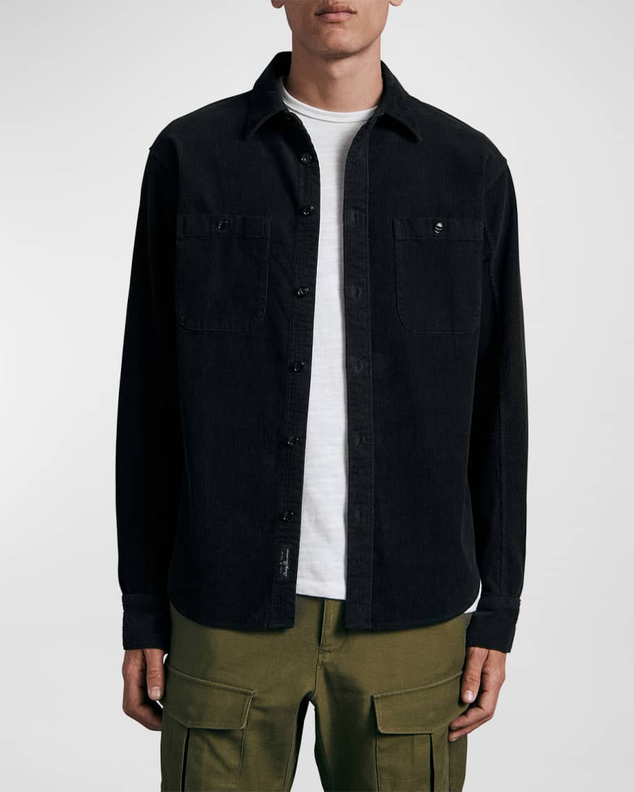 Rag & Bone Men's Gus Corduroy Sport Shirt | Neiman Marcus