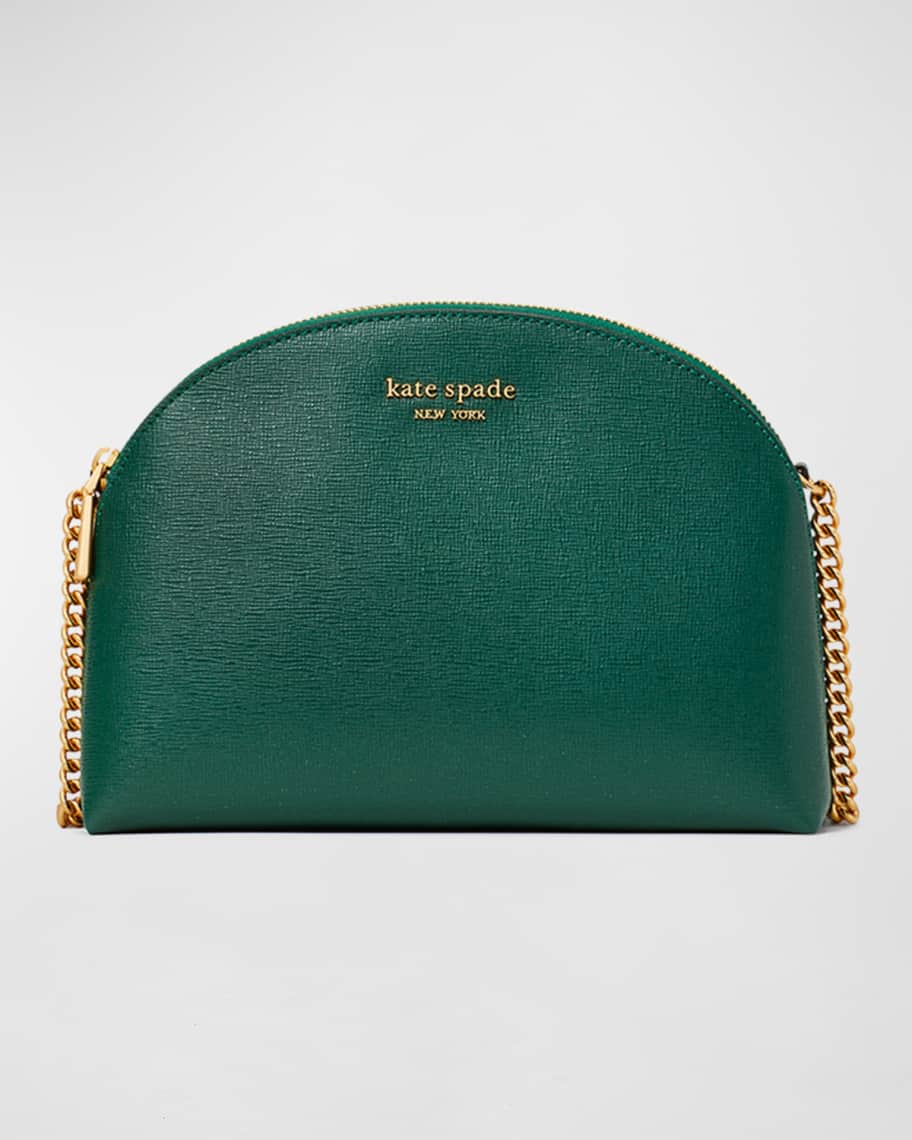 kate spade new york double zip leather crossbody bag | Neiman Marcus