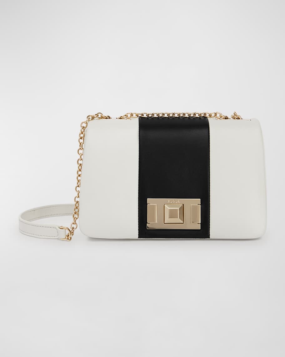 Furla Lulu Mini Flap Leather Crossbody Bag | Neiman Marcus