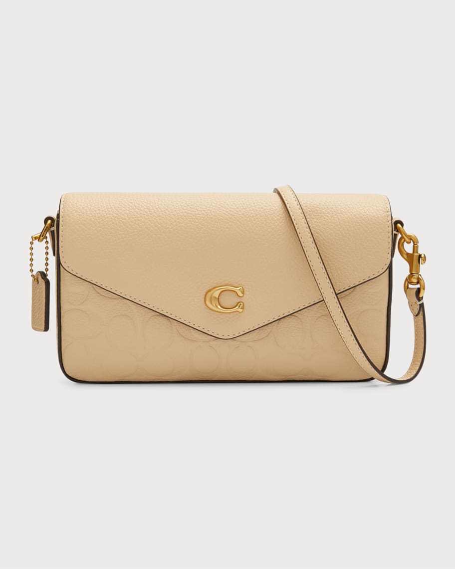 Coach Wyn Signature Leather Crossbody Bag | Neiman Marcus