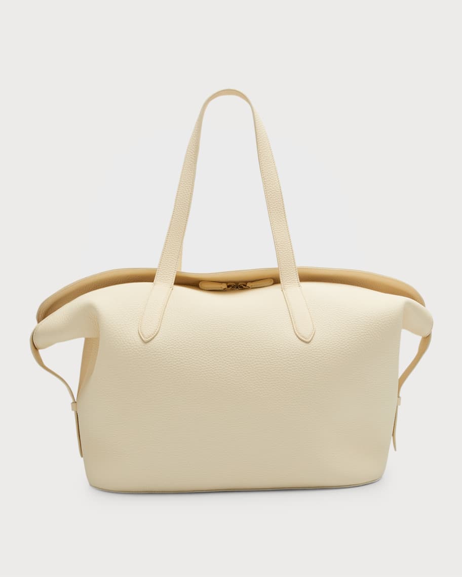 THE ROW Avalon Tote Bag in Calf Leather | Neiman Marcus