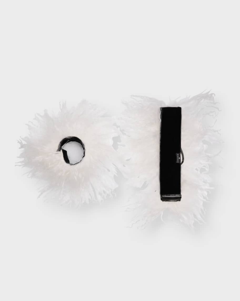 Gorski Mongolian Lamb Slap Cuffs | Neiman Marcus