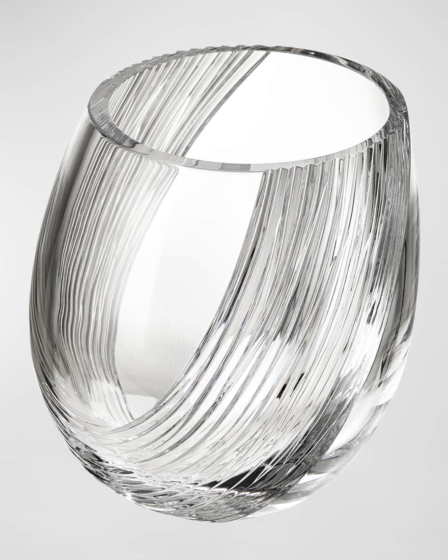 Waterford Crystal Wave Crystal Vase, 7.5" | Neiman Marcus