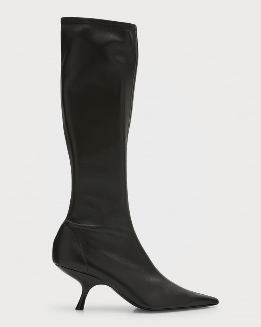THE ROW Lady Napa Tall Stiletto Boots | Neiman Marcus