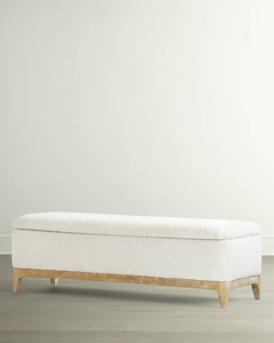Declan Upholstered Bench - 60" | Neiman Marcus
