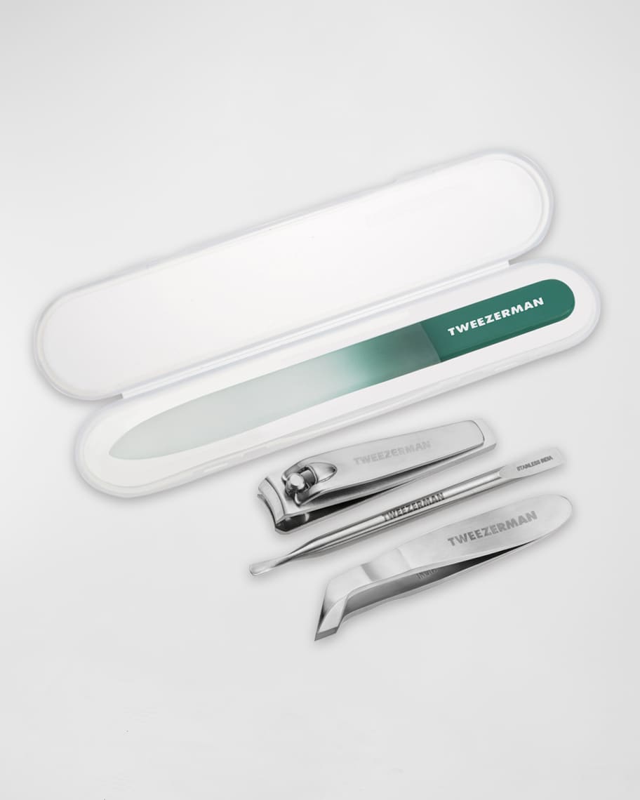 Tweezerman Emerald Shimmer Nail Care Set | Neiman Marcus