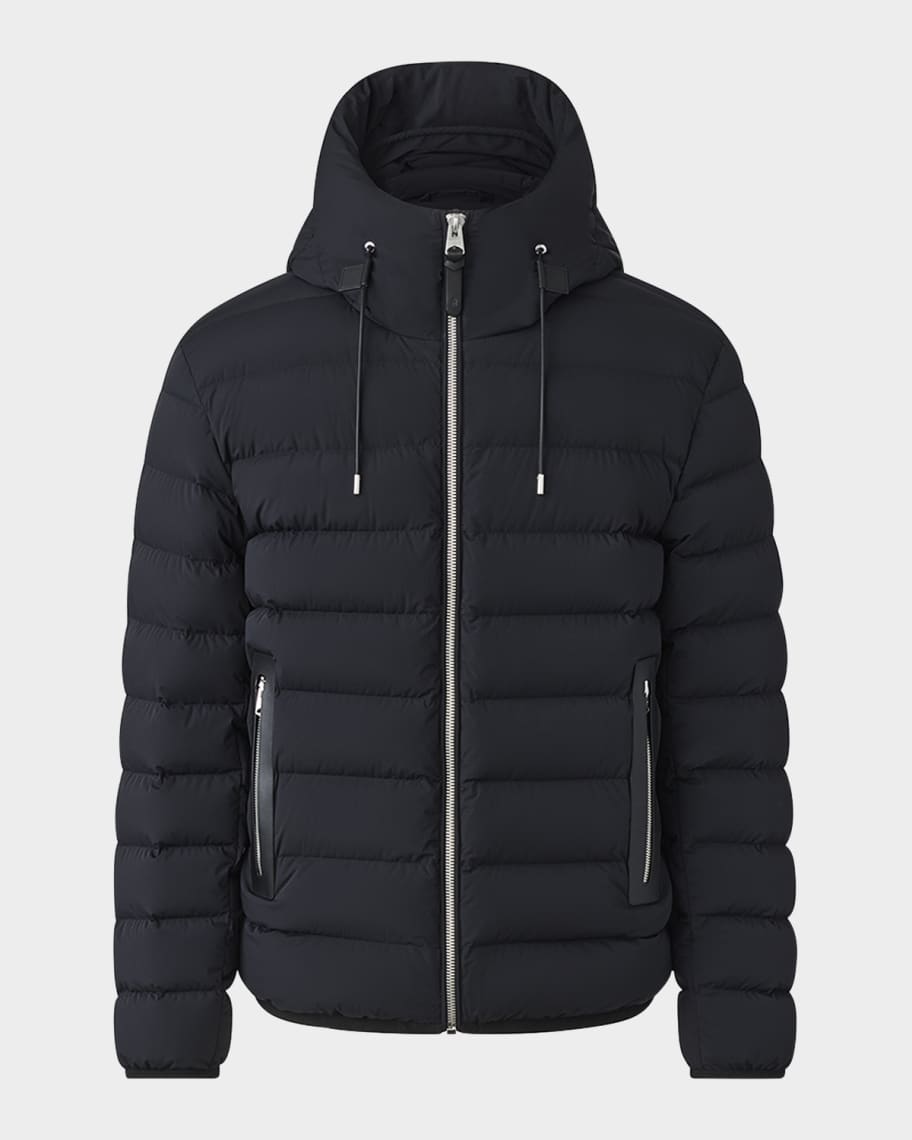 Mackage Men's Jack Hooded Down Coat | Neiman Marcus