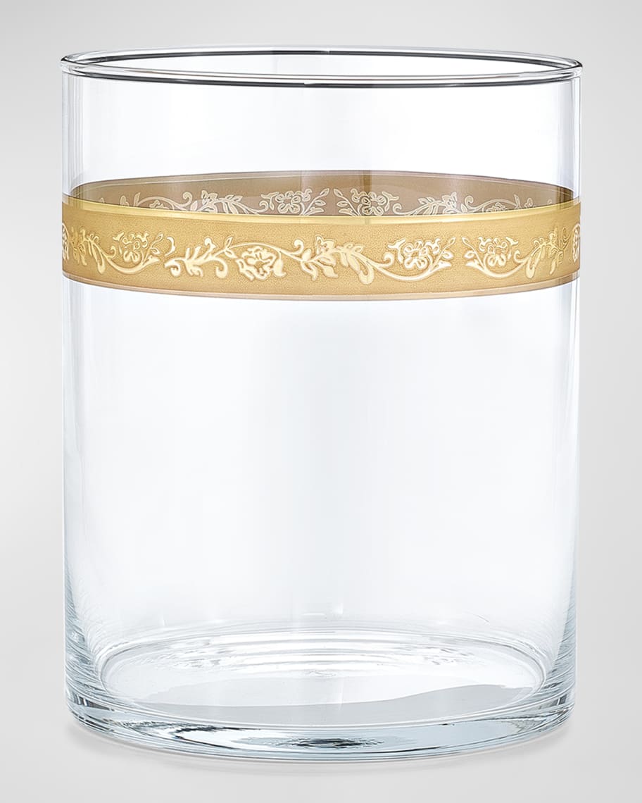 Labrazel Bellino Glass Wastebasket | Neiman Marcus