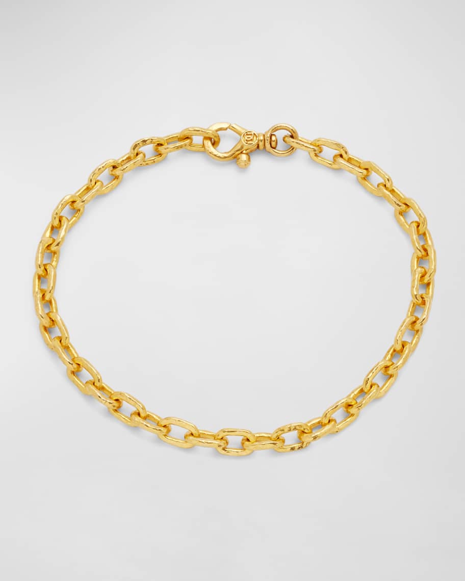 Gurhan Men's 24K Yellow Gold Chain Bracelet | Neiman Marcus