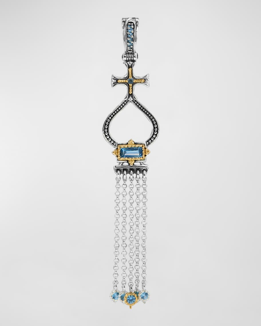 Konstantino Dome Spinel Tassel Pendant | Neiman Marcus