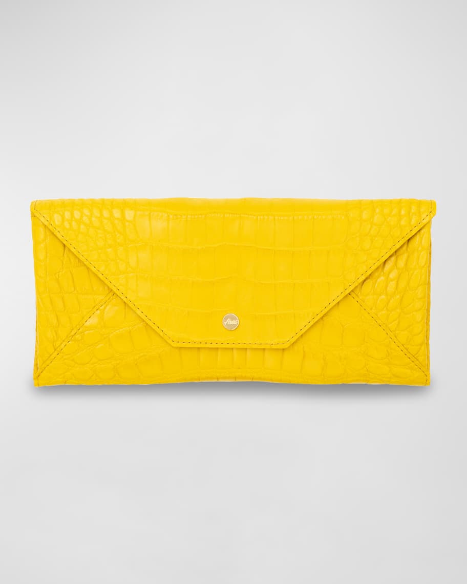 Abas Envelope Alligator Travel Organizer | Neiman Marcus