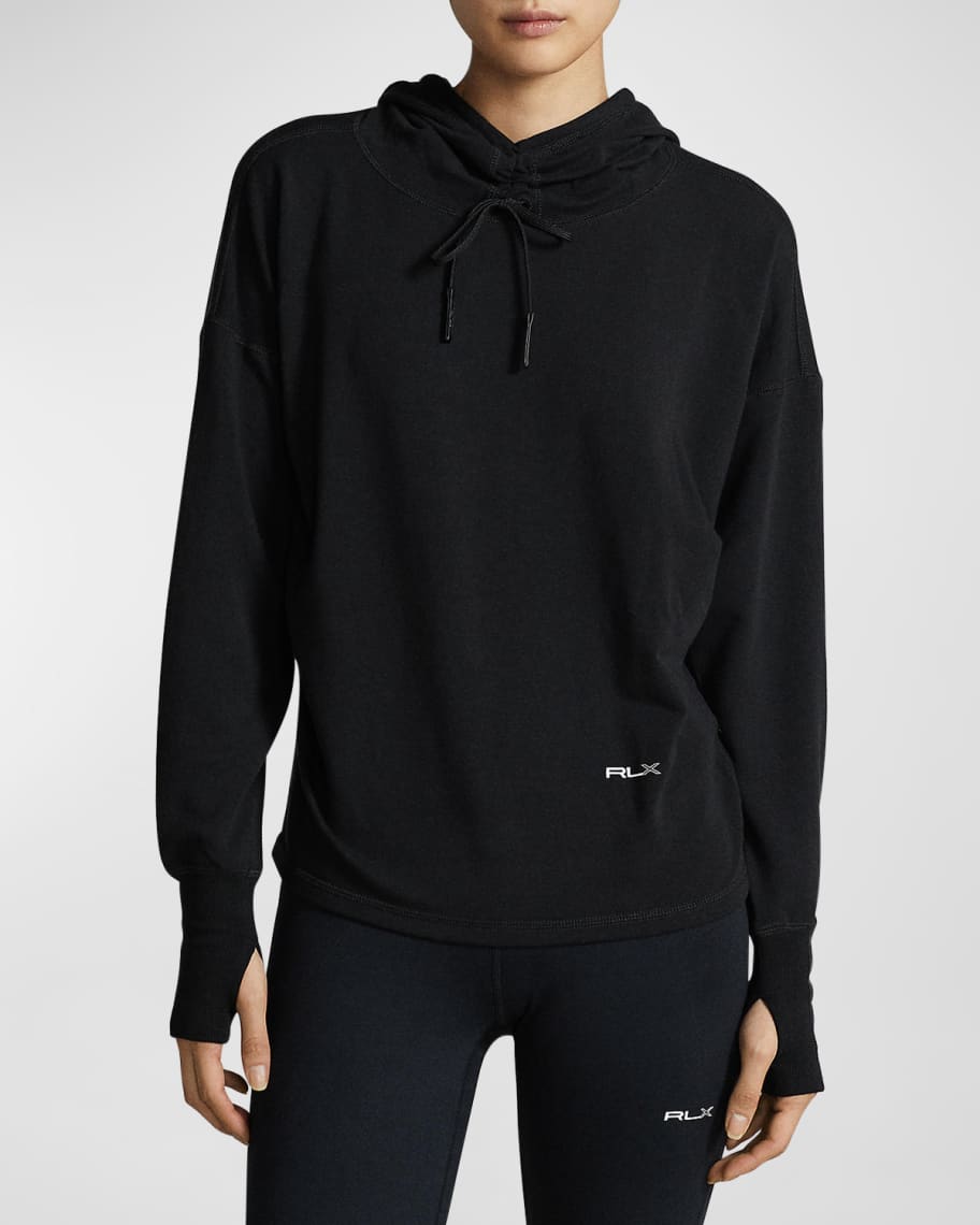 Polo Ralph Lauren RLX Snood Fleece Hoodie | Neiman Marcus