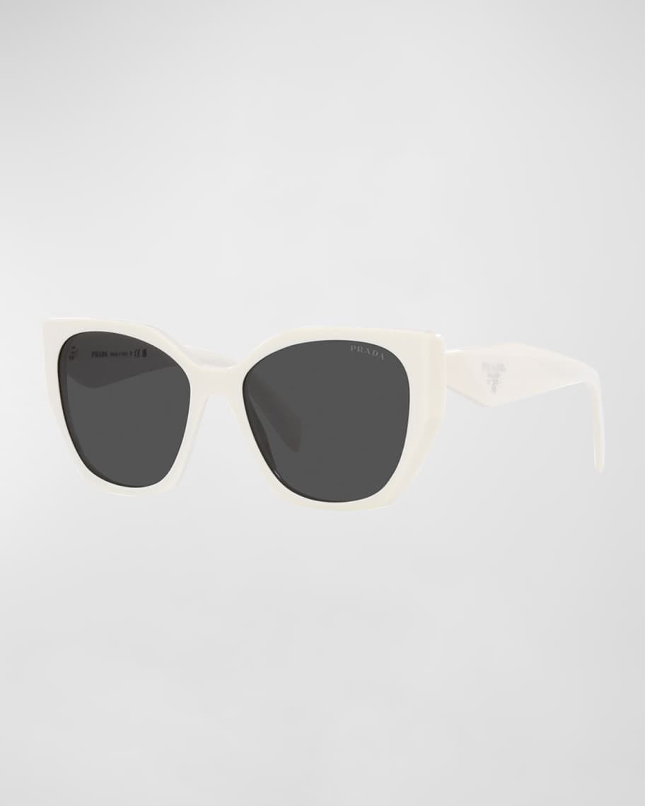 Prada Geometric Square Acetate Sunglasses | Neiman Marcus