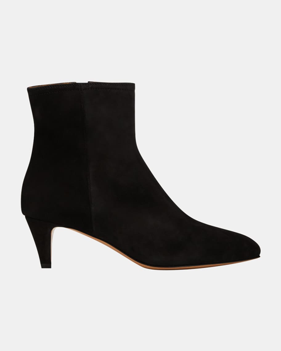 Isabel Marant Deone Suede Ankle Booties | Neiman Marcus