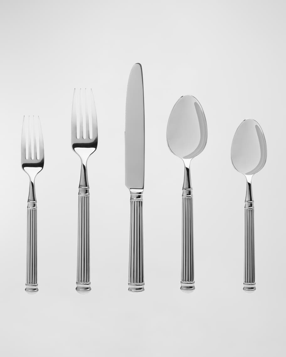 Ricci Silversmith Colonnade Mirror 20-Piece Flatware Set | Neiman Marcus