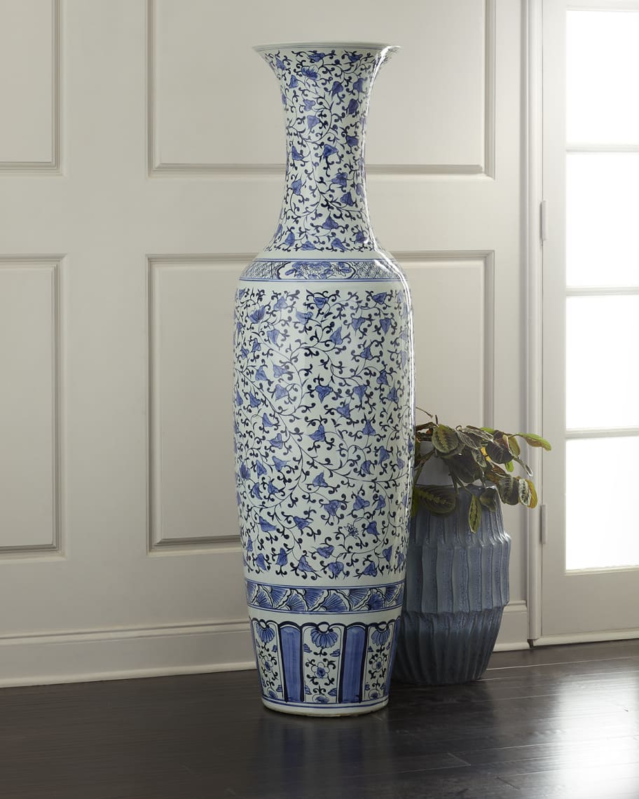 Emissary Trading 63" Porcelain Vase | Neiman Marcus