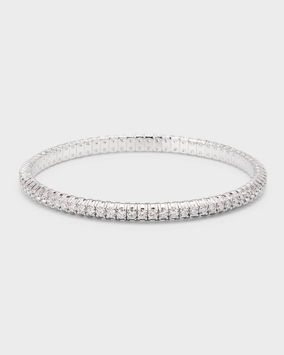 ZYDO 18k White Gold Diamond Bracelet | Neiman Marcus