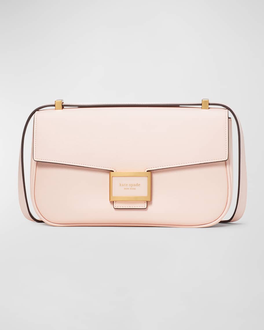 kate spade new york katy flap leather shoulder bag | Neiman Marcus
