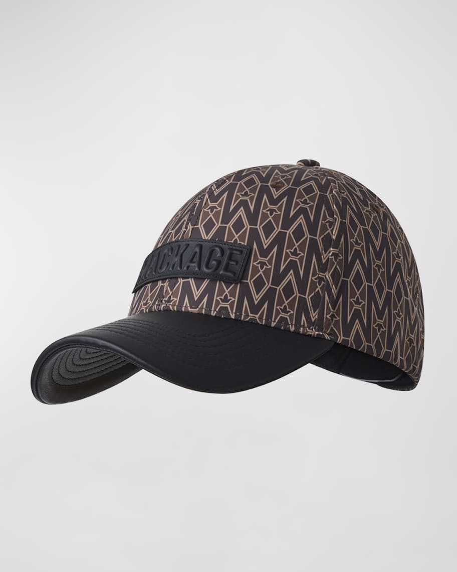 Mackage Men's Anderson Monogram Baseball Hat | Neiman Marcus