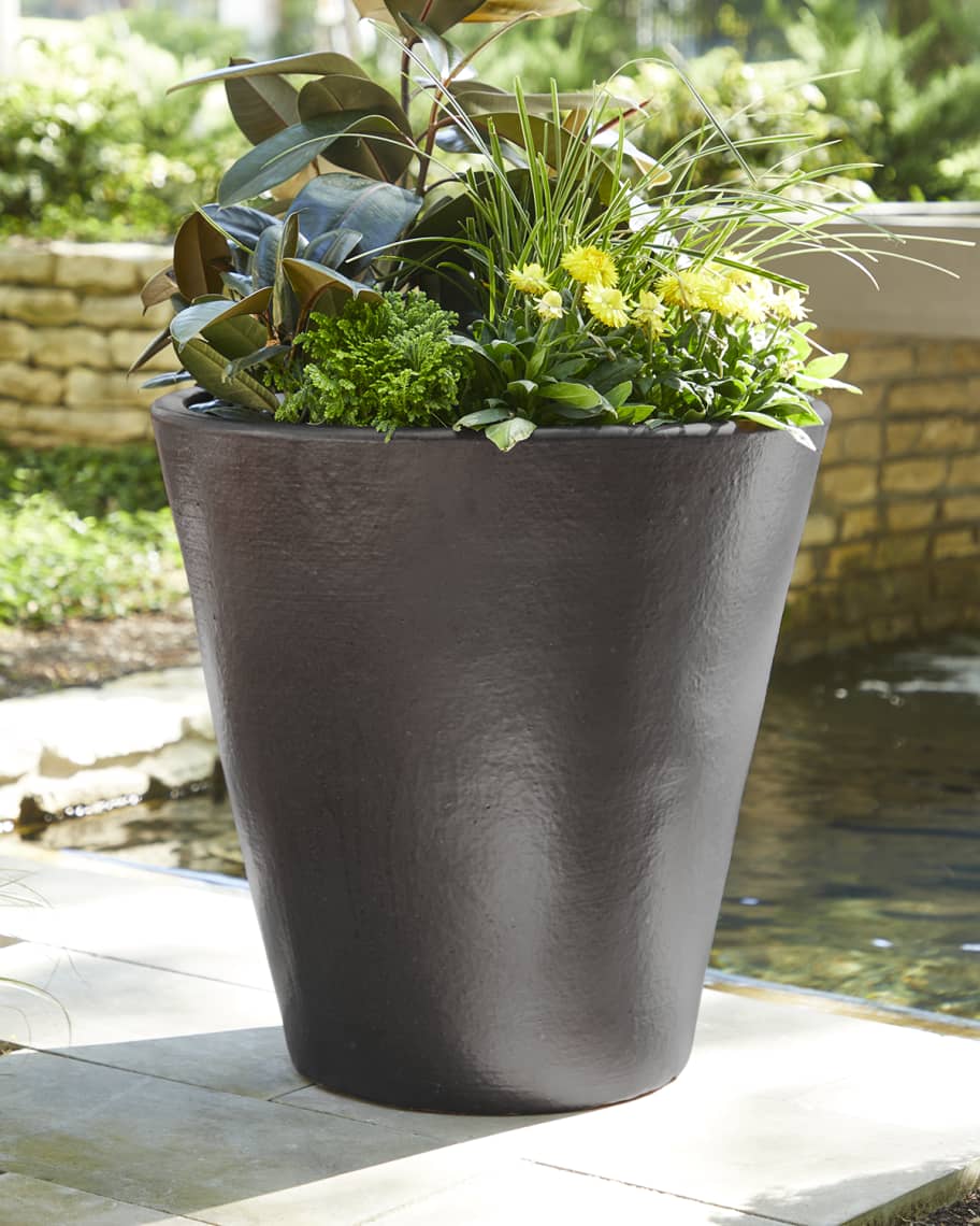 Emissary Trading Tapered Ceramic Planter | Neiman Marcus