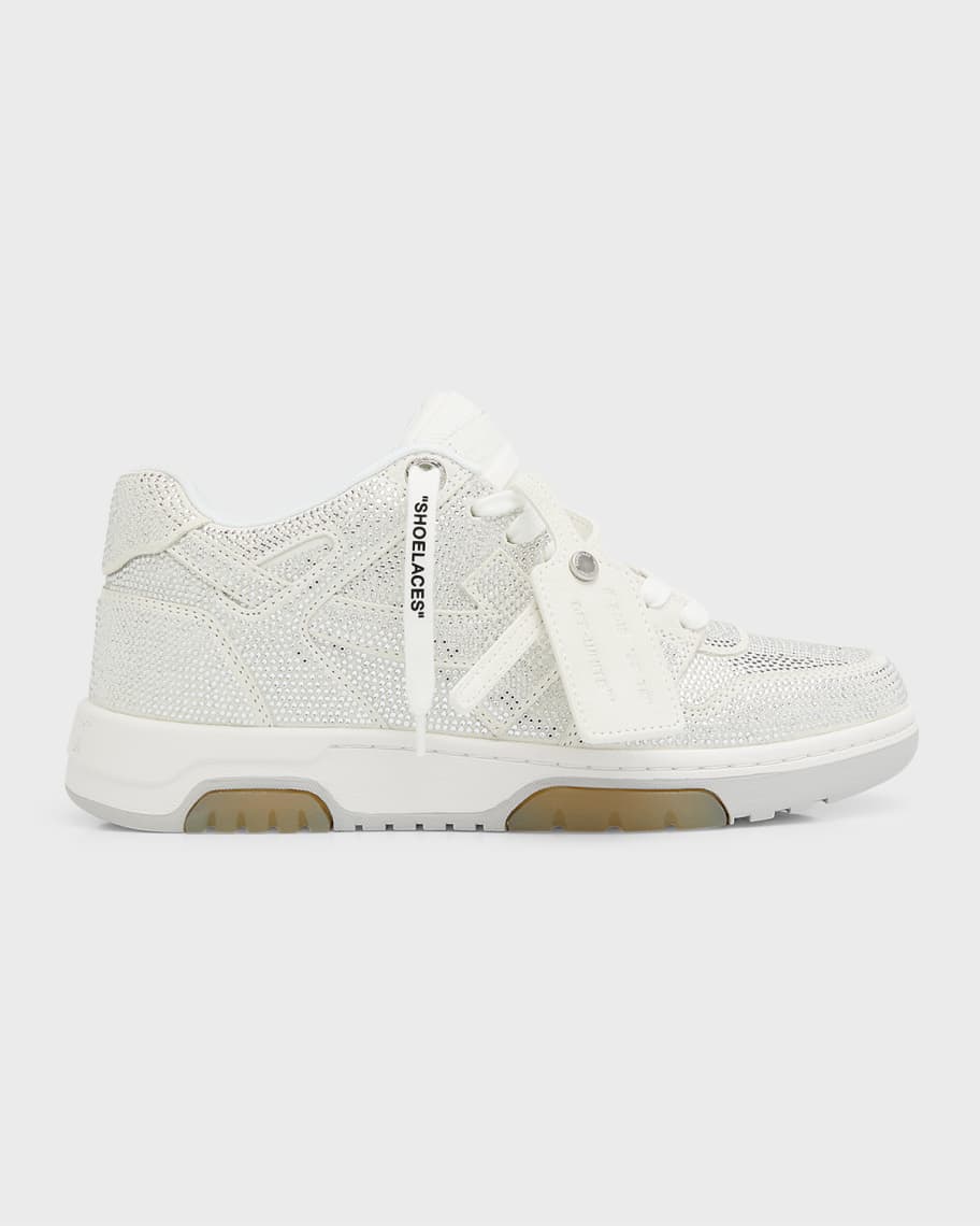 Off-White Out Of Office Arrow Strass Sneakers | Neiman Marcus
