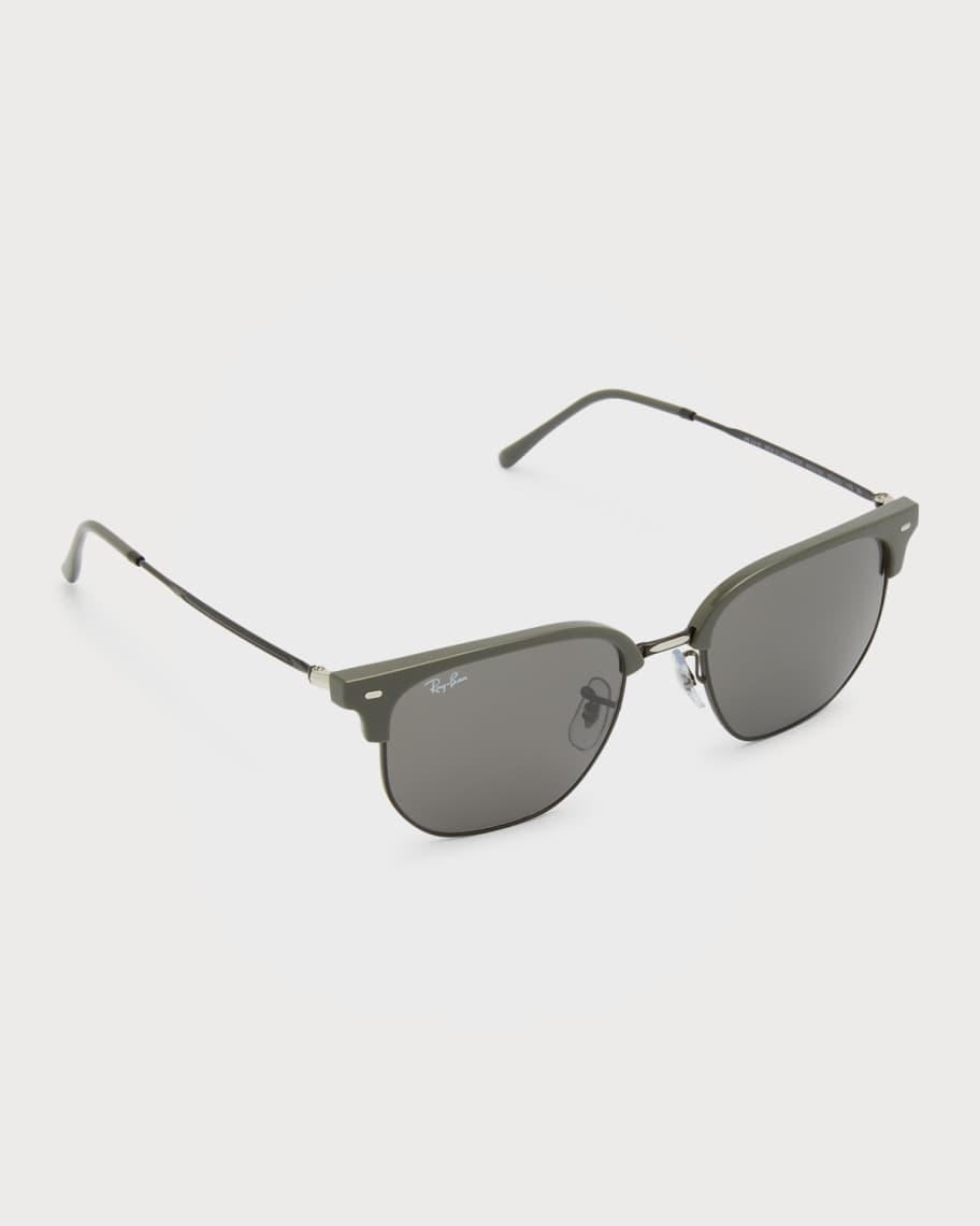 Ray-Ban Men's Half-Rim Square Sunglasses | Neiman Marcus