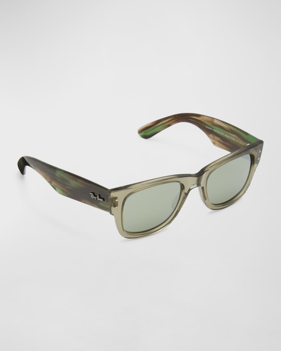 Ray-Ban Men's Mirrored Square Two-Tone Nylon Sunglasses, 51MM | Neiman ...