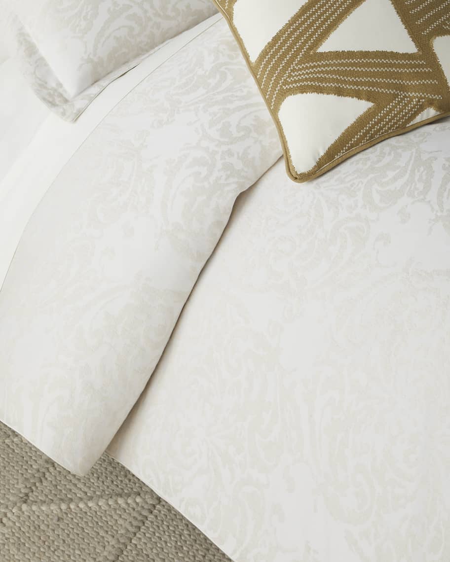 Zoffany Tespi 280 Thread Count Full/Queen Duvet Cover | Neiman Marcus