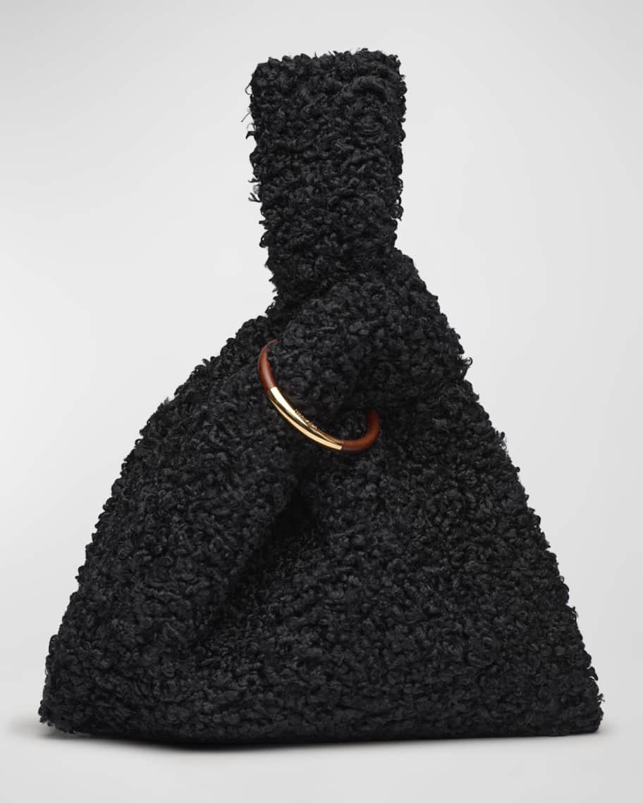 Nanushka Jen Boucle Top-Handle Bag | Neiman Marcus