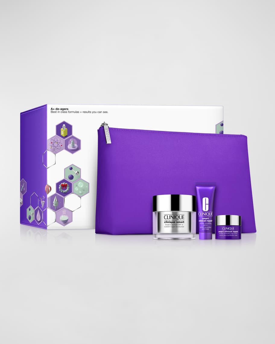 Clinique A+ De-agers: Anti-Aging Skincare Set | Neiman Marcus
