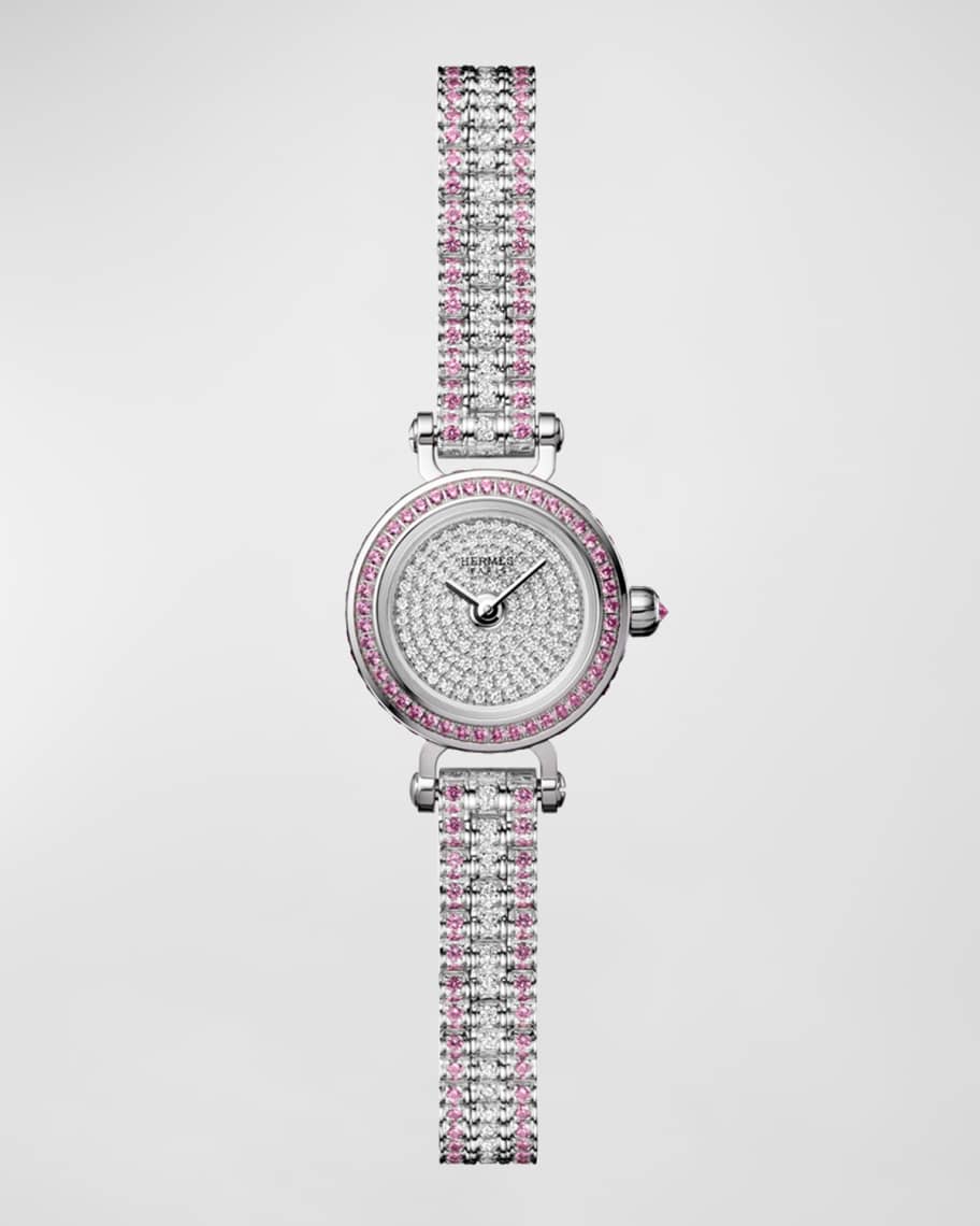 Hermes Faubourg Joaillerie Watch, Mini Model, 16mm | Neiman Marcus