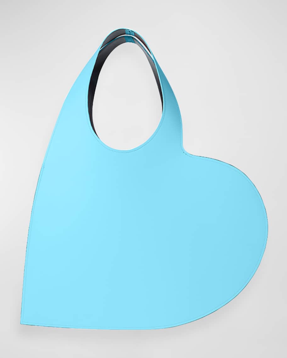 Coperni Heart Calf Leather Shoulder Bag | Neiman Marcus