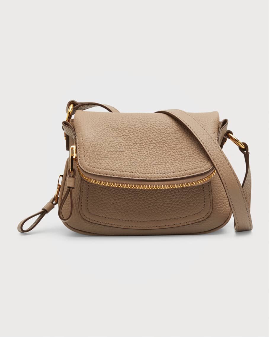 TOM FORD Jennifer Mini Crossbody in Grained Leather | Neiman Marcus