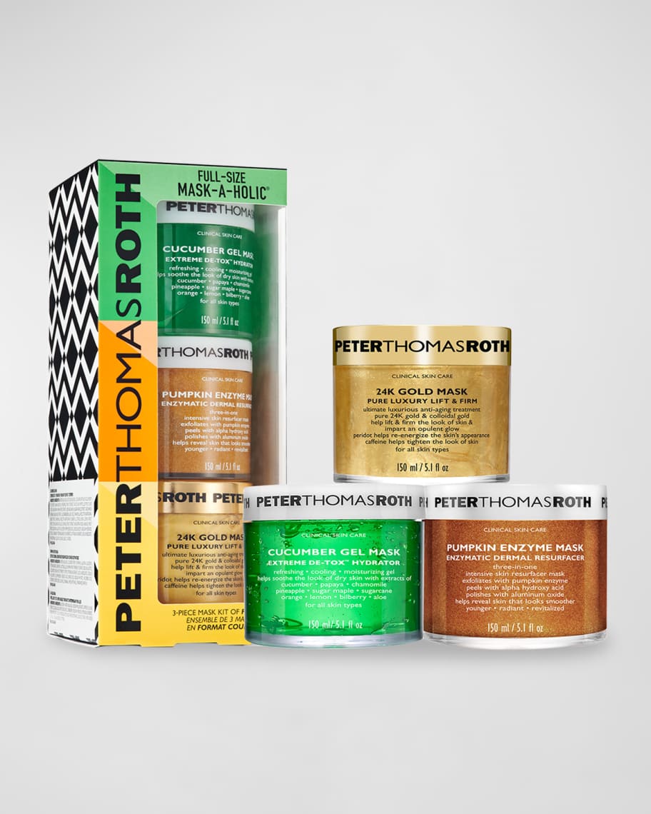 Peter Thomas Roth Limited Edition Mask-A-Holic 3-Piece Mask Kit ($200 ...