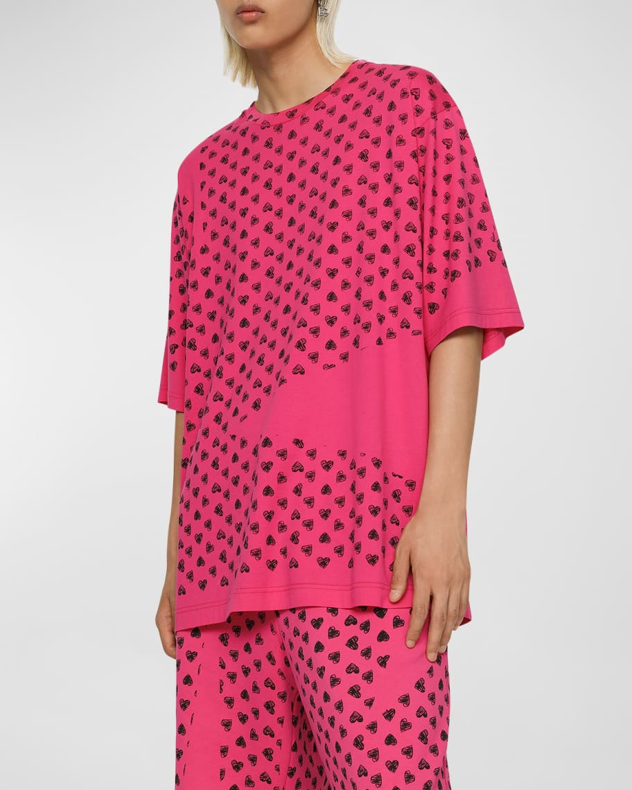 Dolce&Gabbana Men's DG Heart Printed T-Shirt | Neiman Marcus