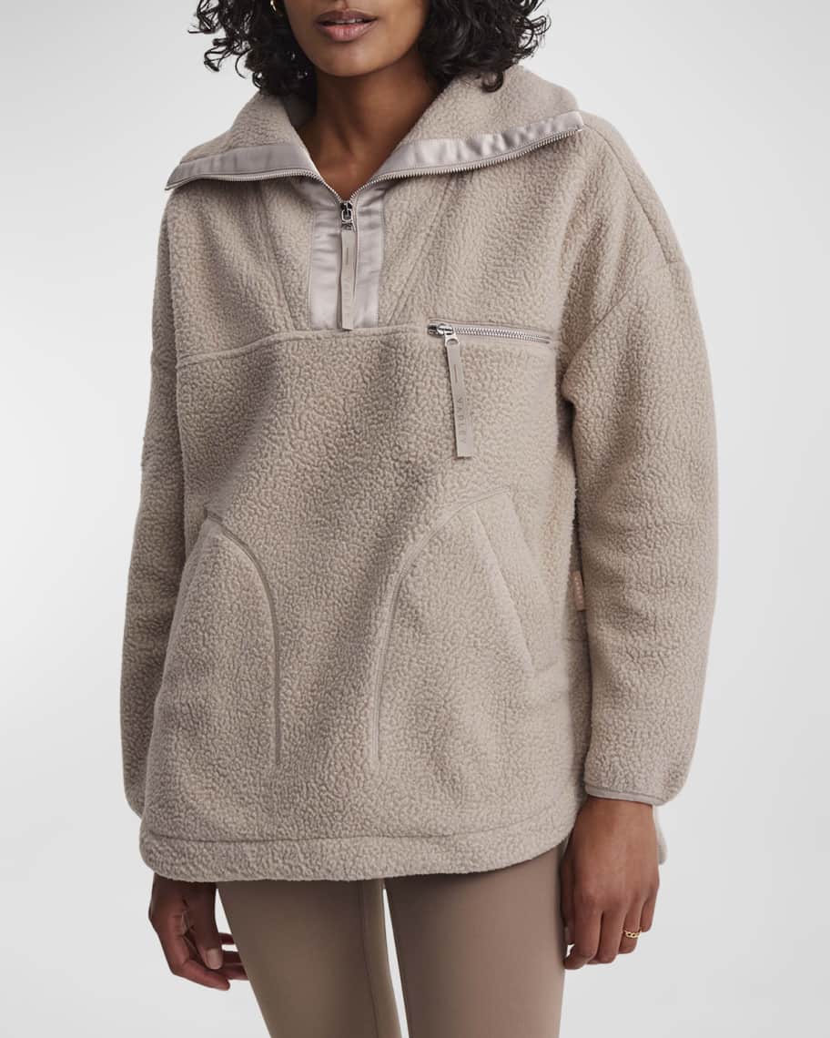 Varley Daniel Half-Zip Fleece Pullover | Neiman Marcus