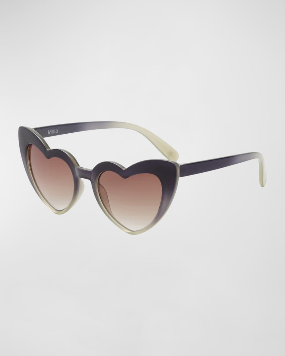 Molo Girls Sana Heart Sunglasses Neiman Marcus