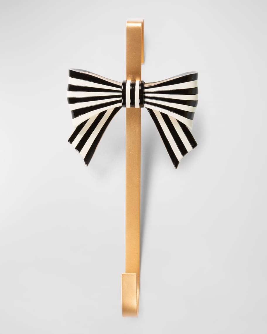 MacKenzie-Childs Courtly Bow Wreath Hanger | Neiman Marcus