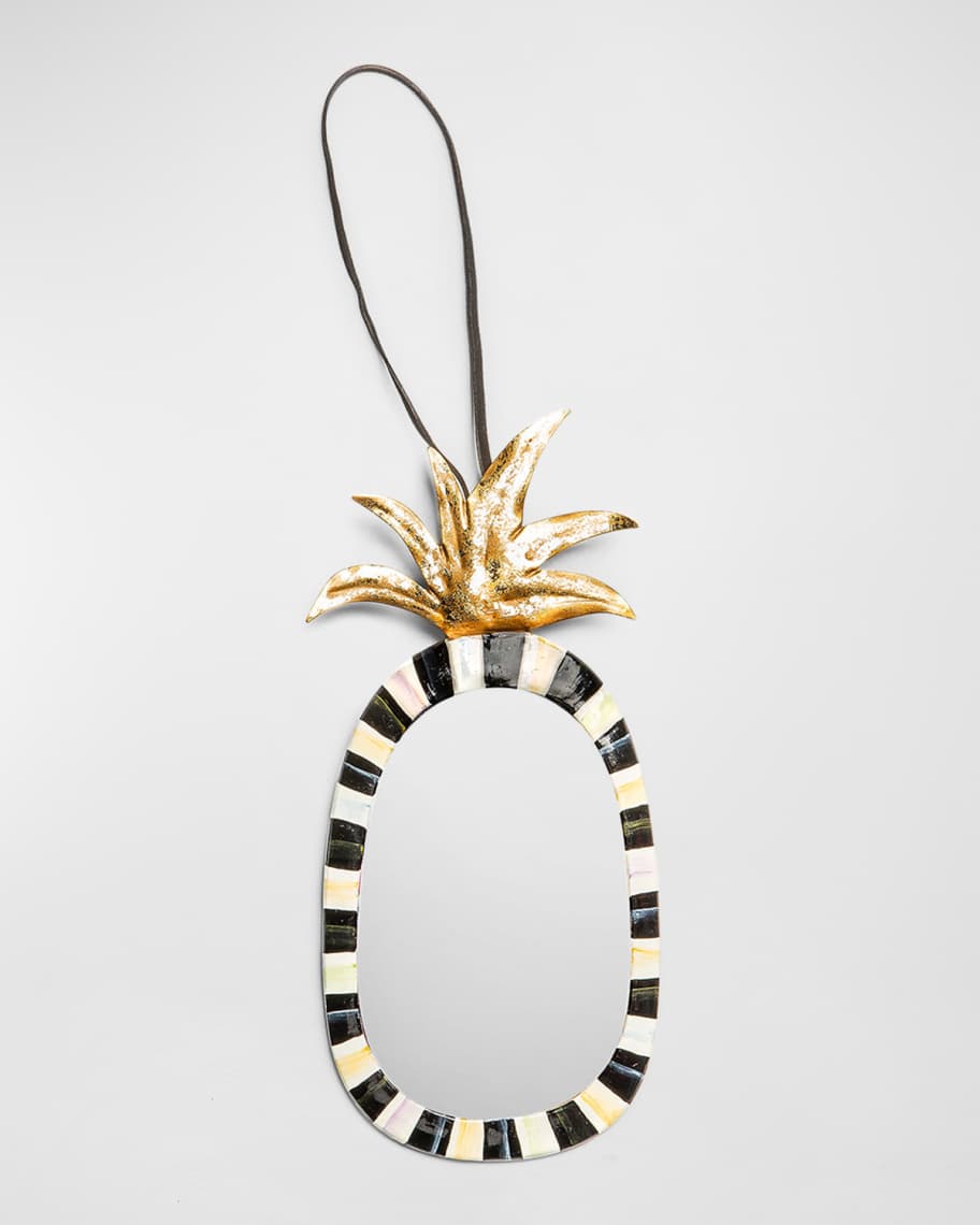 MacKenzie-Childs Marquee Pineapple Mirror | Neiman Marcus