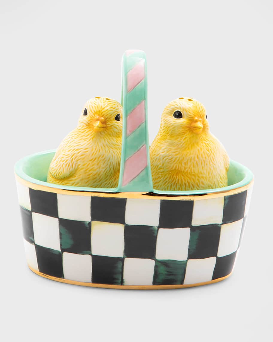 MacKenzie-Childs Spring Basket Salt & Pepper Set | Neiman Marcus